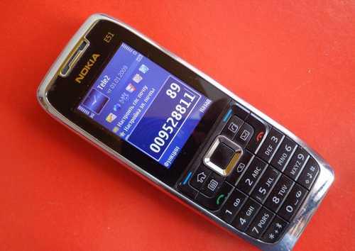 Nokia e51 оригинал б/у в отл сост