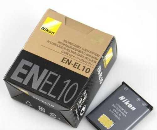 Аккумулятор nikon EN-EL10