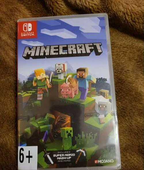 Запечатанная Minecraft Nintendo switch edition