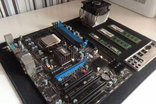 Комплект сокет AM3 + 6gb RAM + Phenom ii