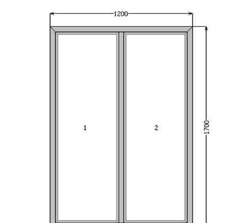 Окна пвх 1300*1440