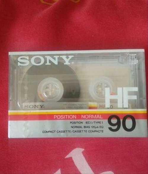 Аудио кассета Sony HF90 (Япония)