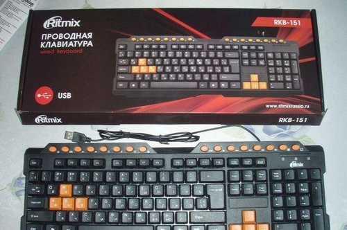 Клавиатура Ritmix RKB151 новая