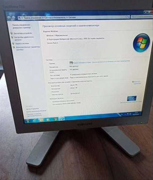 Монитор Samsung SyncMaster 720b 17"