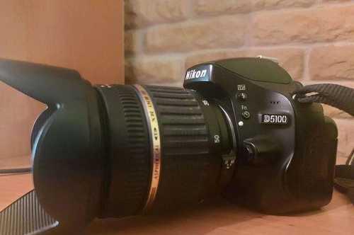 Nikon d5100 + tamron 17-50mm f2.8