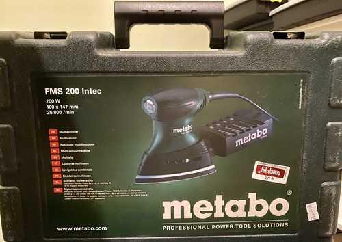 Мультишлифователь metabo FMS 200 intec