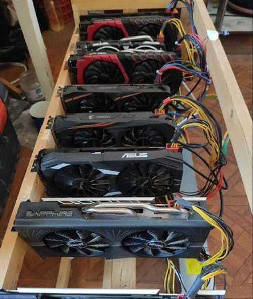 Видеокарта rx580 8gb