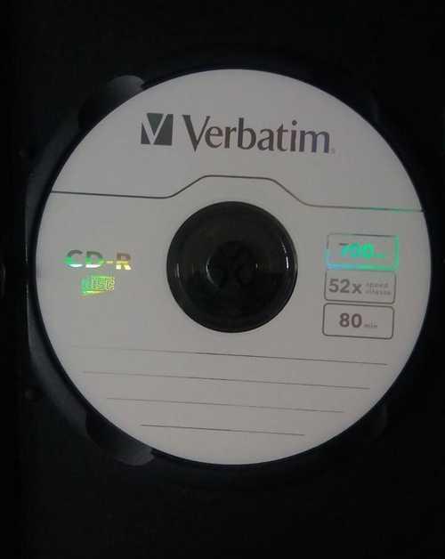 Диски CD-R TDK Verbatime Mirex 80 700 mb