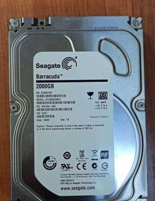 Жесткий диск 2Tb