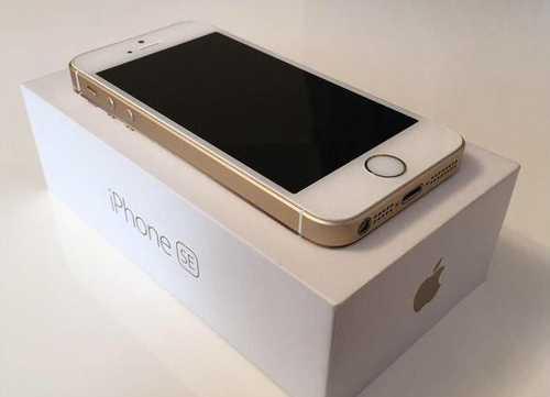 iPhone SE 32 gold