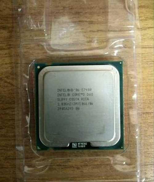 Процессор Intel core 2 duo E7400/ Pentium 4