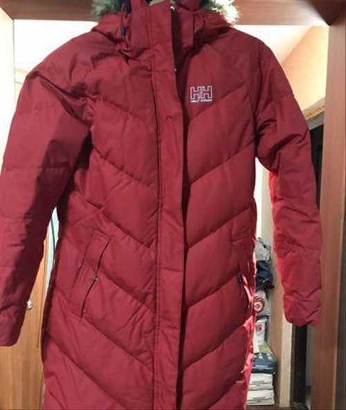 Пуховик женский helly hansen
