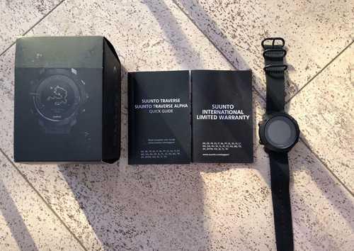 Smart watch, Suunto traverseAlpha Black Red