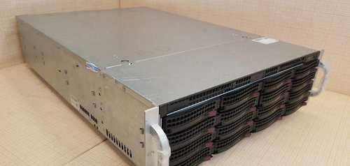 3U/2xE5-2609v2/X9DRD-A/16HDD3.5/SAS9201-16i/2x800W