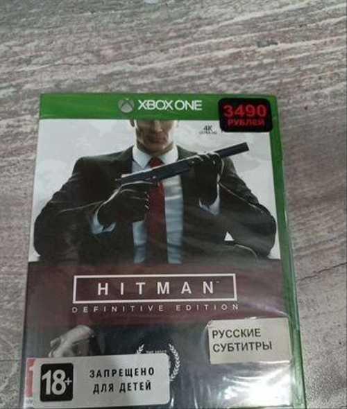 Xboxe one игра Hitman
