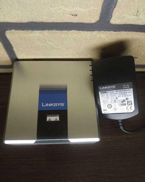 VoIP шлюз Cisco Linksys PAP2T