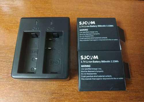Аккумуляторы sjcam и зарядное