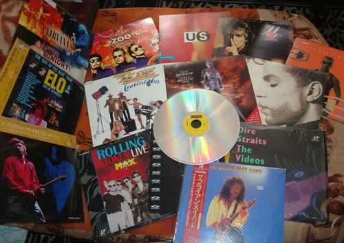 LaserDisc, видео LD лазерный диск,коллекция музыки