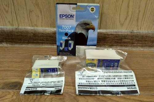 Картриджи Epson T007 и T009