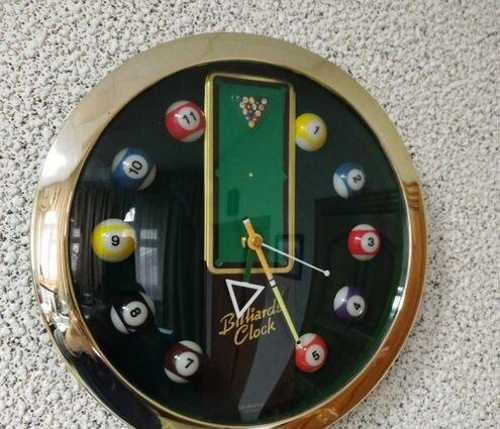 Часы настенные Бильярд