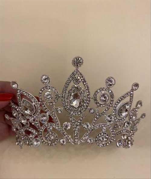 Диадема(корона) с кристаллами Swarovski
