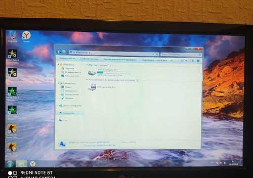 Четырехядерный пк с монитором 18.5 дюйма