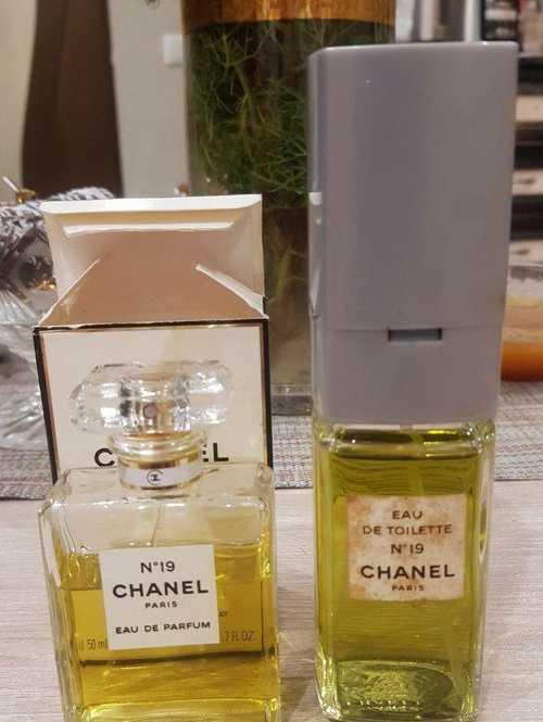 Chanel 19 EDT и EDP. Винтаж. Оригинал