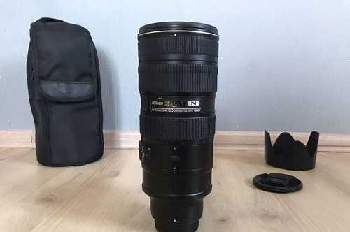Nikon Afs 70-200mm f2.8 VR II