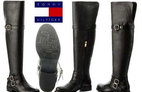 Сапоги женские ботфорты Tommy Hilfiger новые 38-39