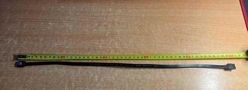 SATA кабель чёрный 50 см
