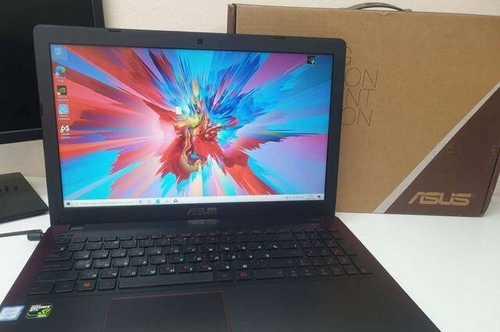 Игровой asus FullHD Core i7 6700HQ/16gb/GTX 950