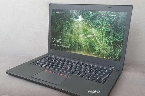 Надежный Мощный ThinkPad T460 i5-6300 8гб SSD480гб