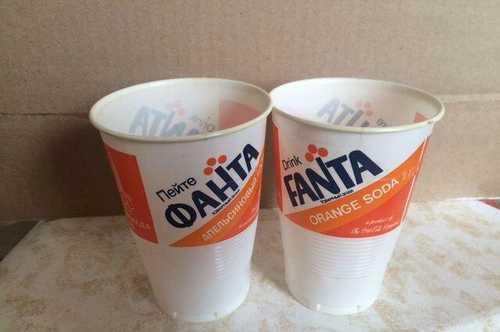 Стакан пластиковый олимпиада 80 Фанта Fanta