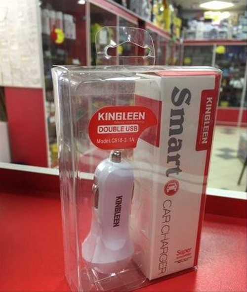 Азу Kingleen (QL-C918) 2 USB белый