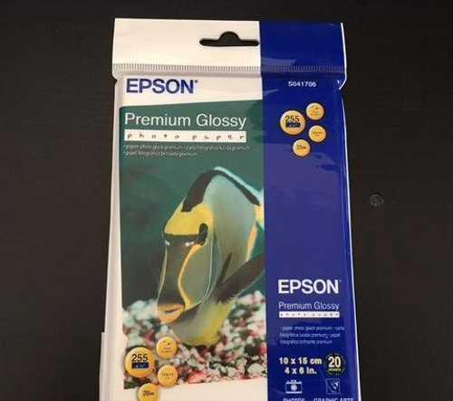 Фотобумага Epson Premium Glossy (A6, 10x15)