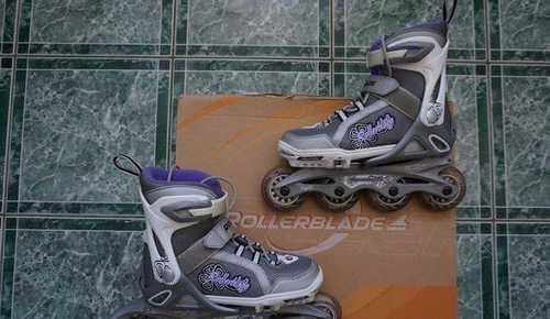 Ролики rollerblade раздвижные 21-23 см