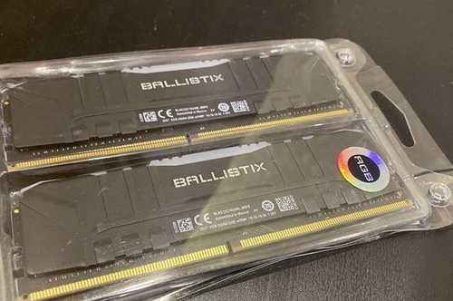 Оперативная память Crucial Ballistix RGB DDR4 2x8G