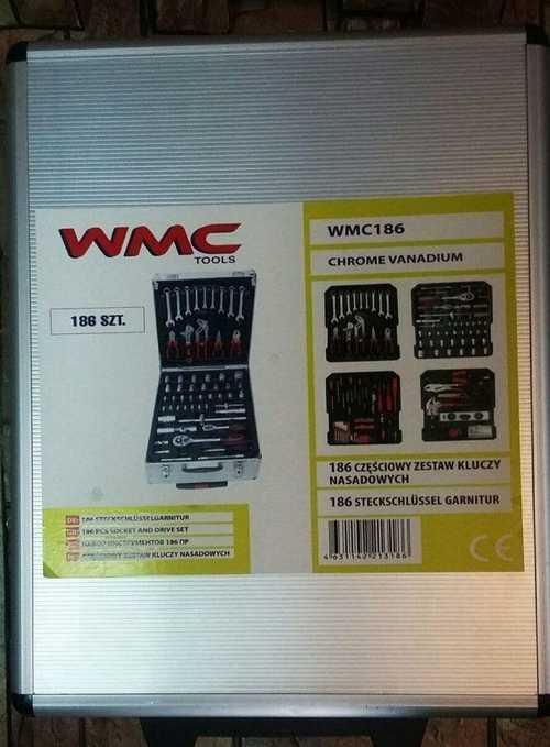 Набор инструментов WMC tools WMC-186 (186 предм)