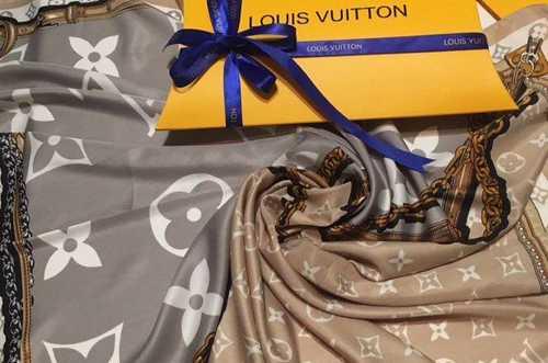 Платок louis vuitton шелковый