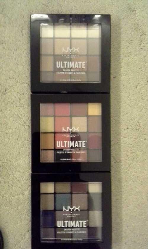 NYX палетка теней ultimate shadow palette