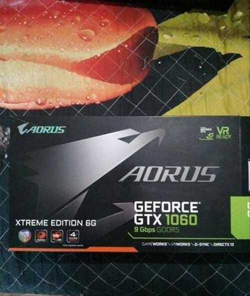 Aorus xtreme edition 1060 6Gb