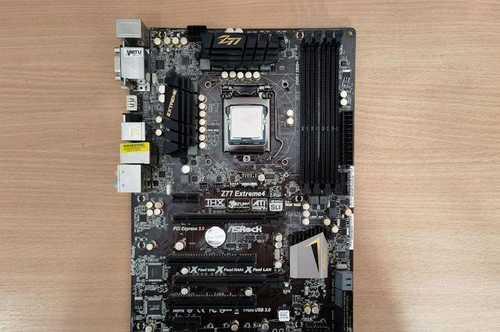 Мат плата ASRock Z77 Extreme 4 + Pentium G2020