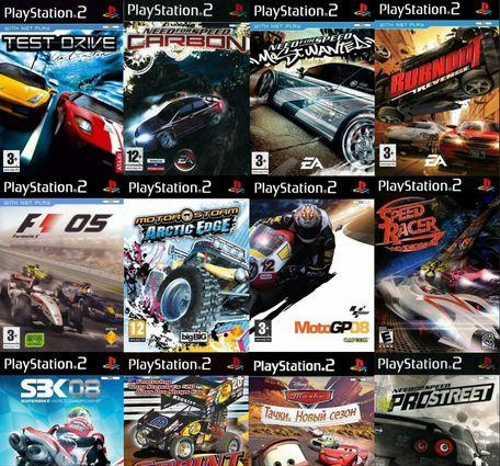Гоночные игры на PS2 racing на пс2 диски Продажа ч