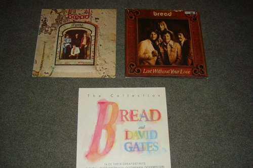 Коллекция винила Bread & David Gates 3LP U.K