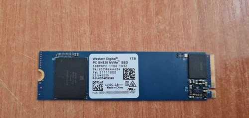 SSD WD SN530 1Tb (новый)