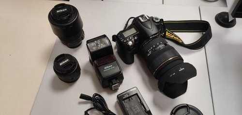 Nikon d90 комплект