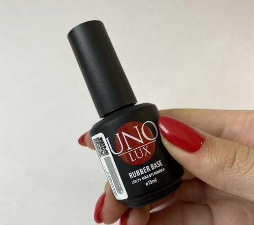 Новый гель-лак для ногтей UNO Lux Rubber Base