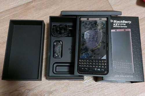Телефон blackberry keyone Bronze edition