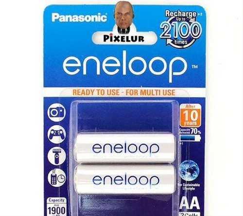 Аккумуляторы Panasonic Eneloop AA (блистер 2 штуки