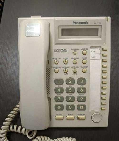 Телефон системный Panasonic KX-T7730